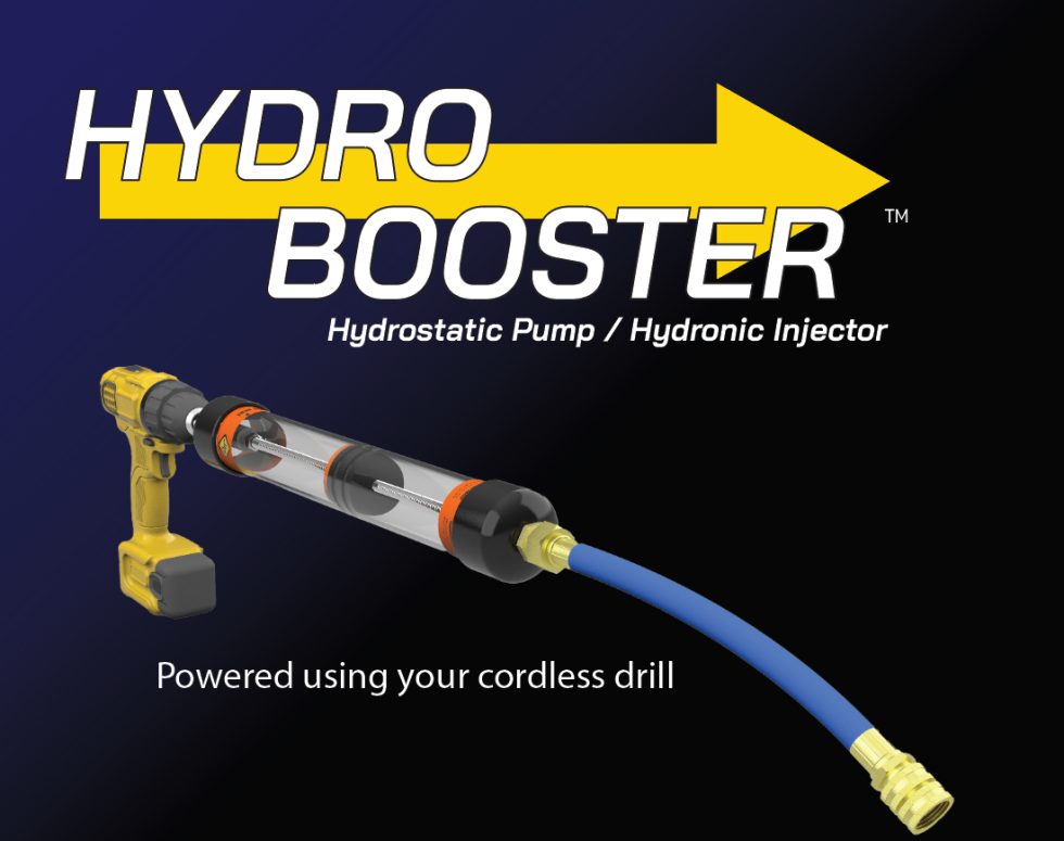 Introducing Hydro Booster – Hydrostatic Pump and Boiler Chemical Injector | Hydro Booster